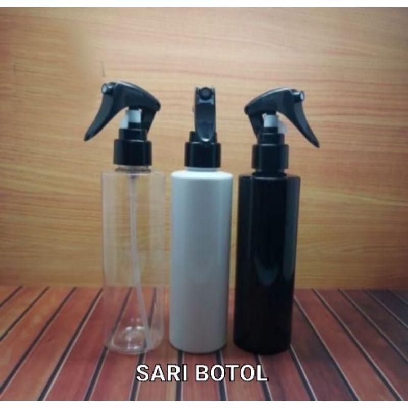 Jual BOTOL TRIGER 200ML RF TUTUP TRIGGER HITAM/BOTOL SEMPROT 200 ML ...