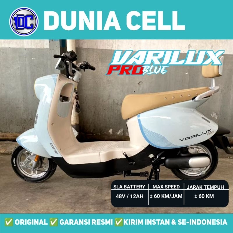 Jual SEPEDA LISTRIK EXOTIC VARILUX PRO GARANSI RESMI | Shopee Indonesia