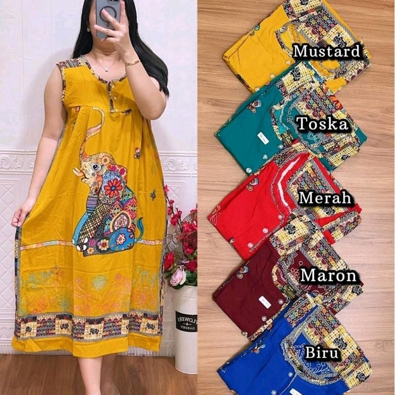 Jual DASTER BATIK SRIGADING YUKENSI KOREA LD 110 MOTIF GAJAH DUDUK ...