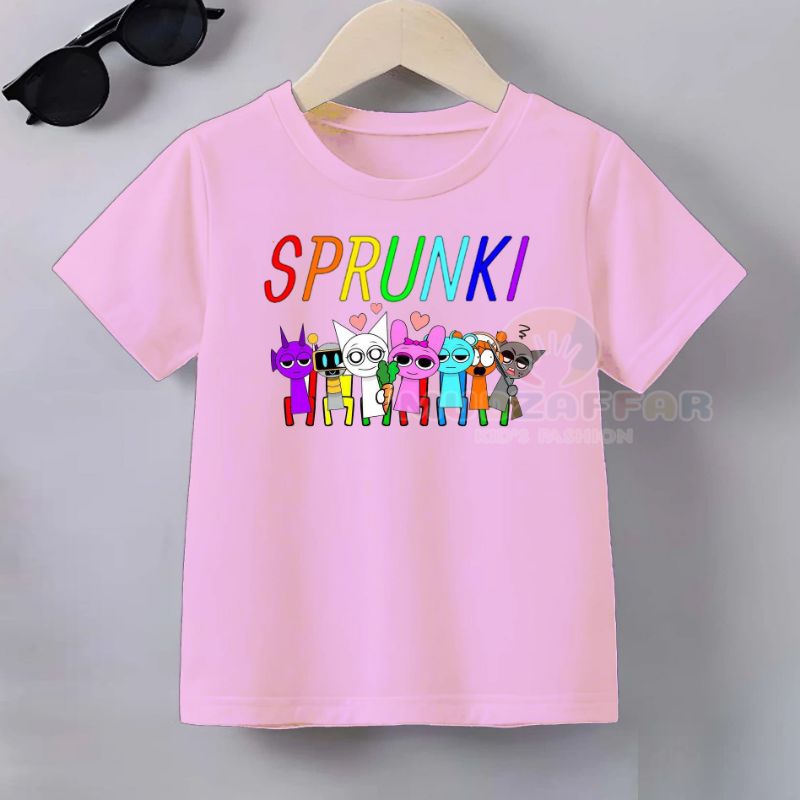 Jual BAJU SPRUNKI KAOS SPRUNKI BAJU KAOS ANAK SPRUNKI | Shopee Indonesia