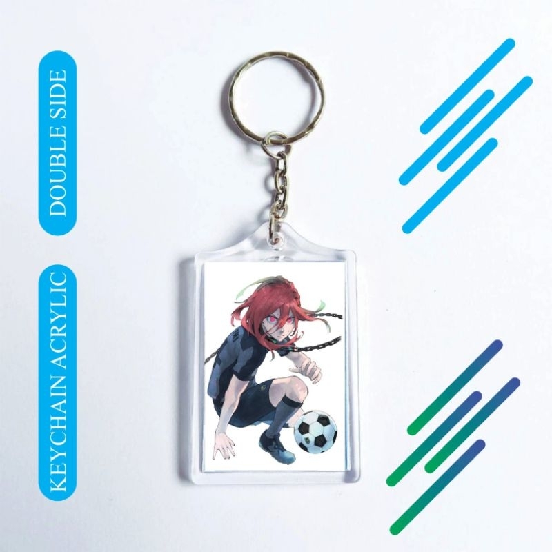 Jual Gantungan Kunci Keychain Hyoma Chigiri | Shopee Indonesia