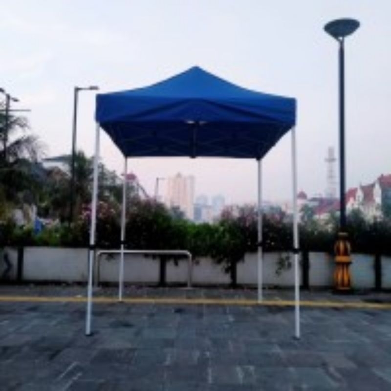Jual tenda lipat ukuran 2x2 premium besi hollow tebal besi 1,2 mm bahan ...