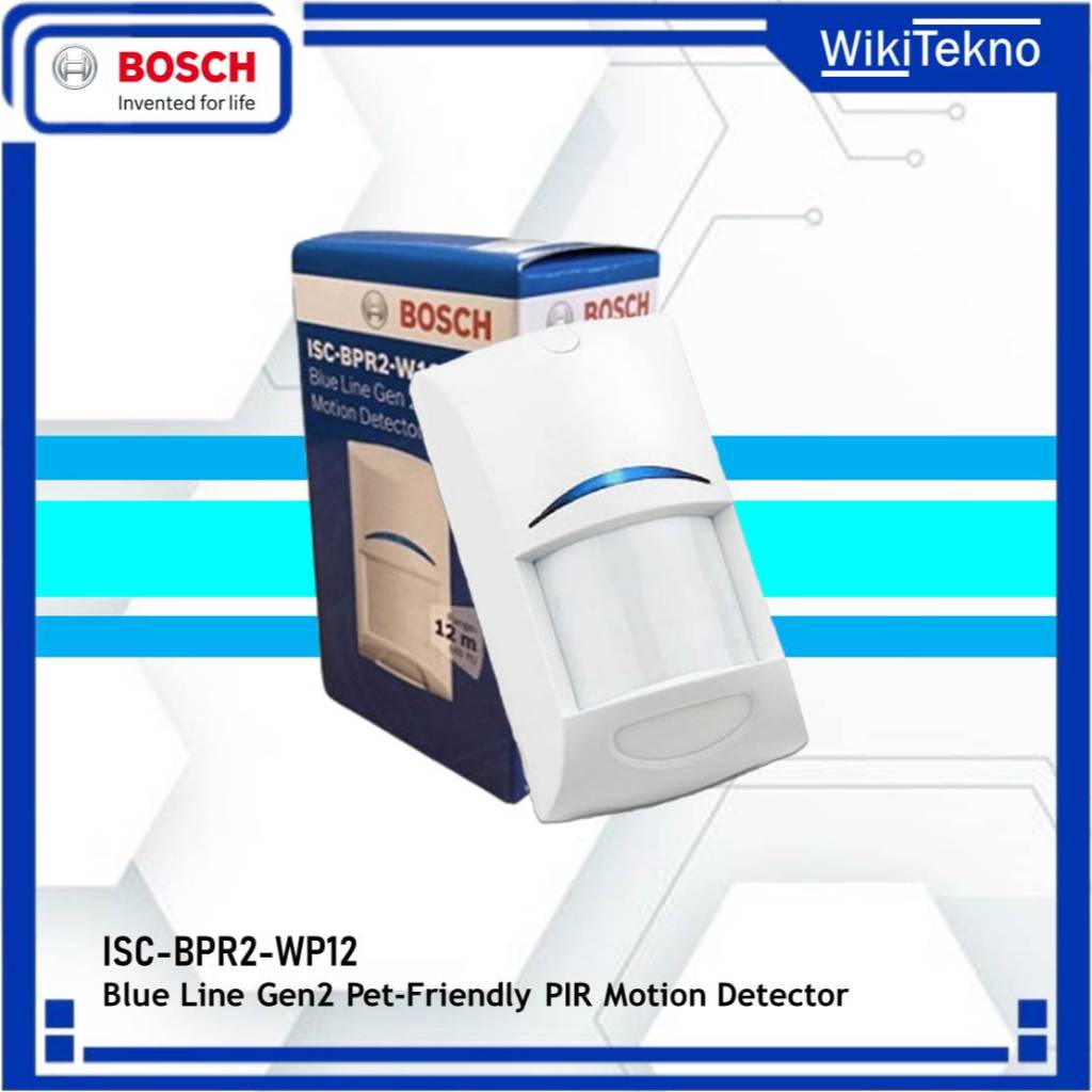 Jual PIR Sensor Gerak Bosch ISC-BPR2-WP12 Blue Line Gen2 Pet-Friendly ...