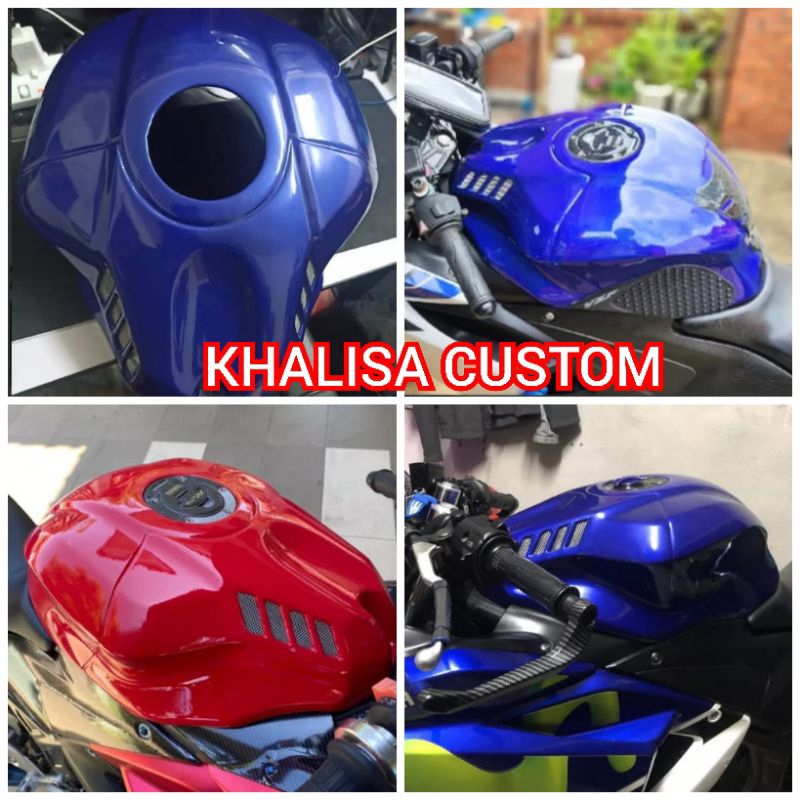 Jual cover tangki Yamaha R25 v1 custom model R1 | Shopee Indonesia