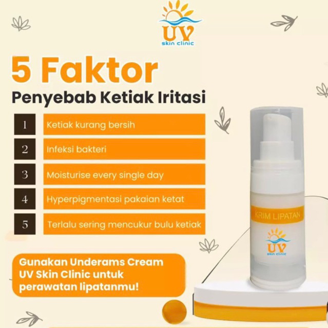 Jual UV Skin Clinic Krim Lipatan | Shopee Indonesia
