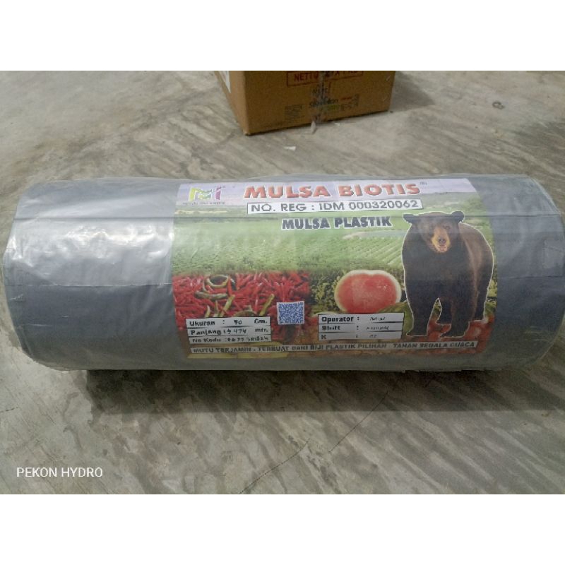 Jual PLASTIK MULSA BIOTIS LEBAR 100 CM - PANJANG 474 METER - 15 KG - 30 ...