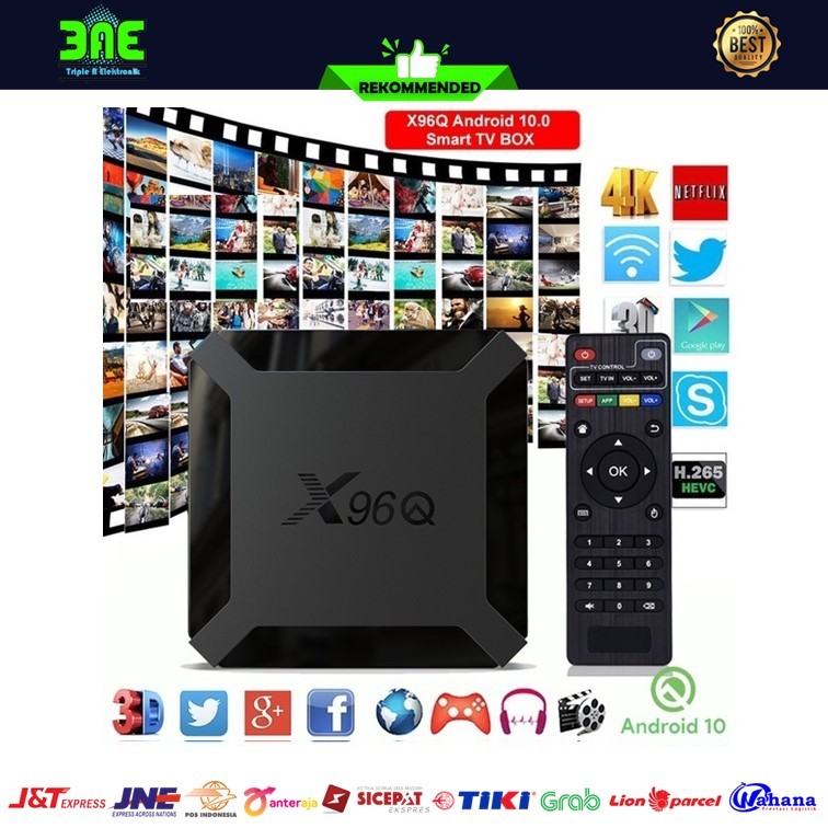 Jual X96Q Android TV Box Smart TV Set Top Box X96 Mini Digital Android ...