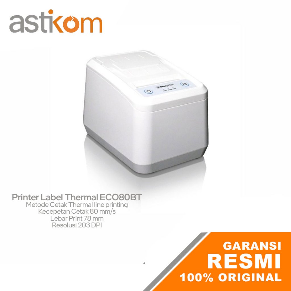 Jual Printer Blueprint Thermal Portable ECO80BT USB+Bluetooth 4.0 ...