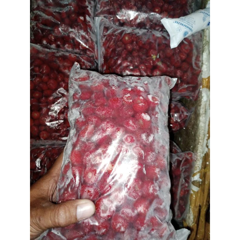 Jual 1KG RASPBERRY FROZEN | RASBERRY FROZEN | STROBERY FROZEN GRADE A ...