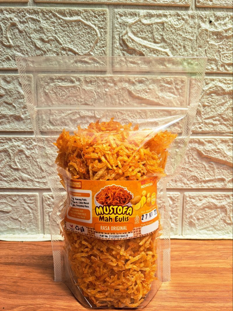 Jual [Mustofa Mah Eulis] Kentang Mustofa Ukuran 250gr Rasa Original ...