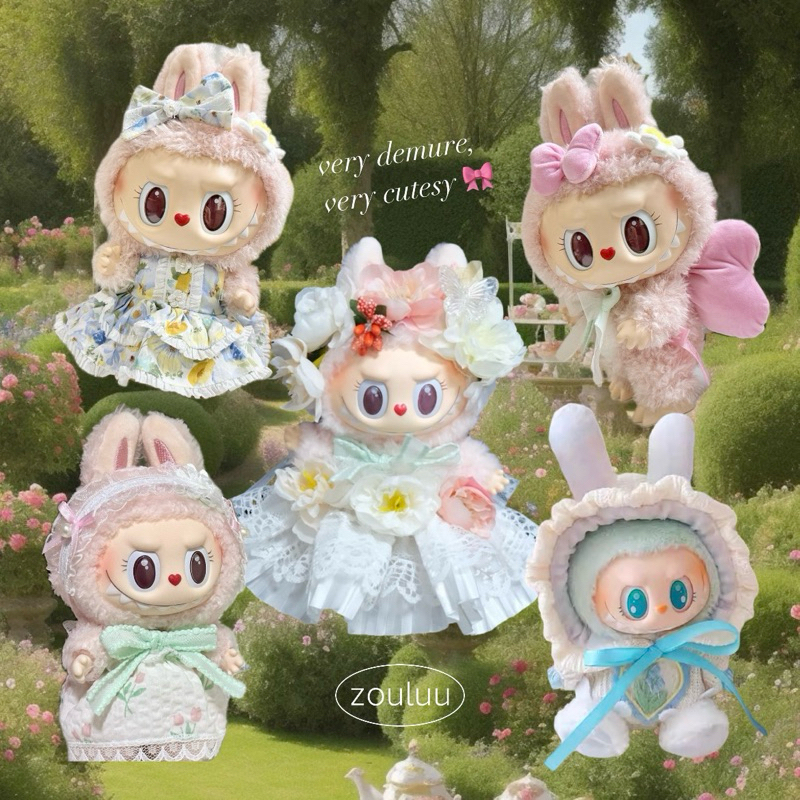 Jual Labubu Baju Fashion Outfit Flower Garden Party Girly Coquette ...