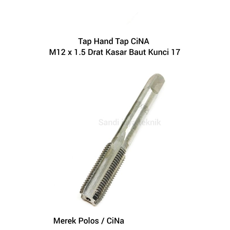 Jual tap hand tap baut kunci 17 tap m12x1.5 Cocok untuk baut kunci 17 ...