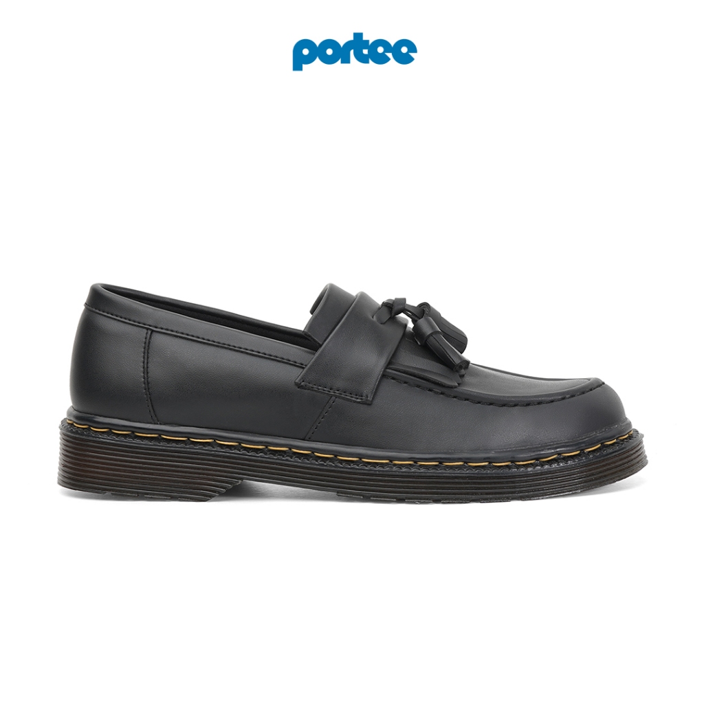 Jual Sepatu Pantofel Portee Original Loafers Pria Hitam Formal Nyaman ...