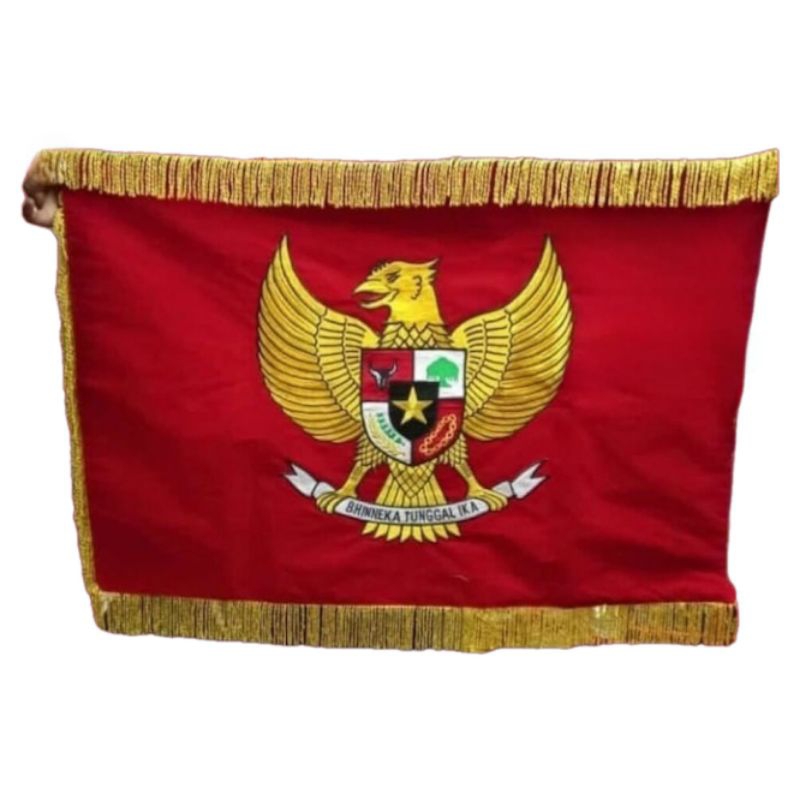 Jual BENDERA PATAKA CUSTOM SABLON BAHAN BLUDRU | Shopee Indonesia