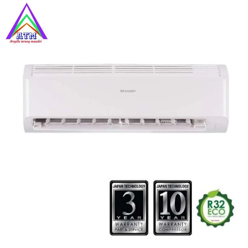Jual AC SHARP AH 05 BEY , 1/2 PK WATT 345 + PASANG PAKETAN 3 METER | Shopee Indonesia