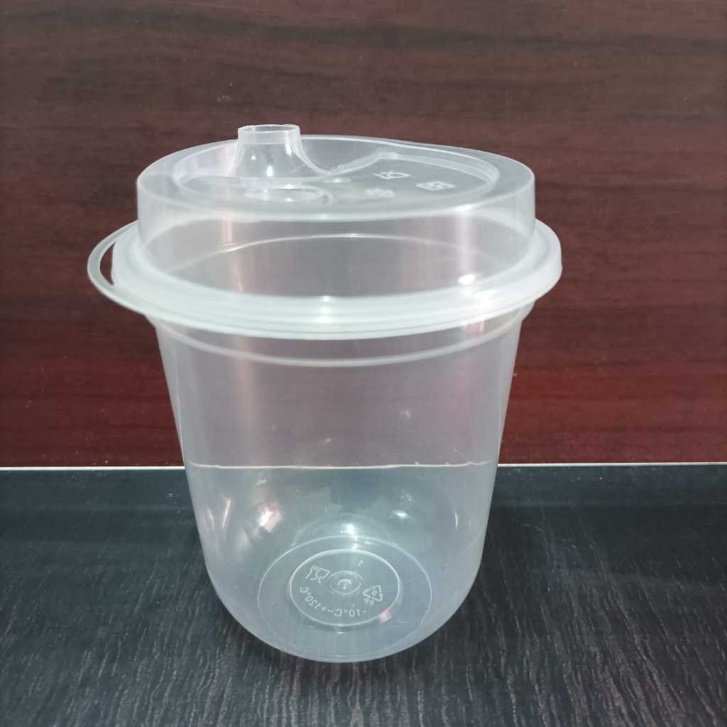 Jual Cup Oval 12 Oz / Gelas Injection Oval 12 Oz / Cup Plastik 12 Oz ...