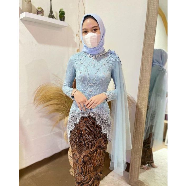 Jual Slayer Slempang Bahu Selendang Tile Kebaya Slendang Kebaya Tile ...