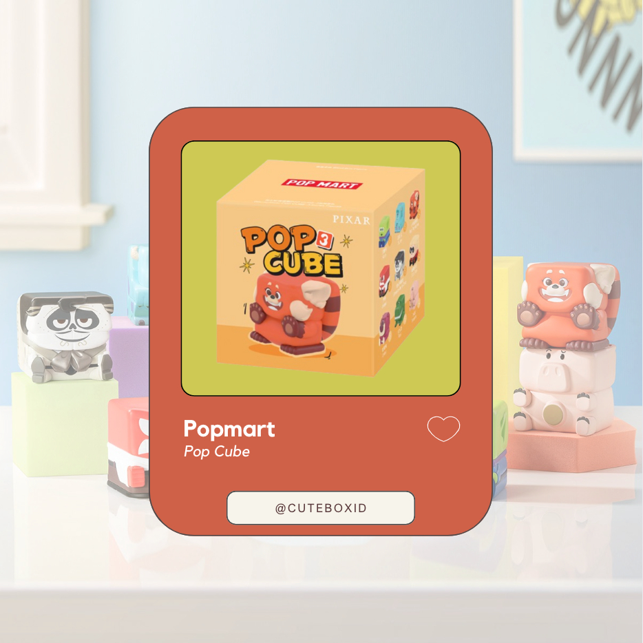 Jual POPMART Disney/Pixar POP CUBE-3 Series Figures | Shopee Indonesia