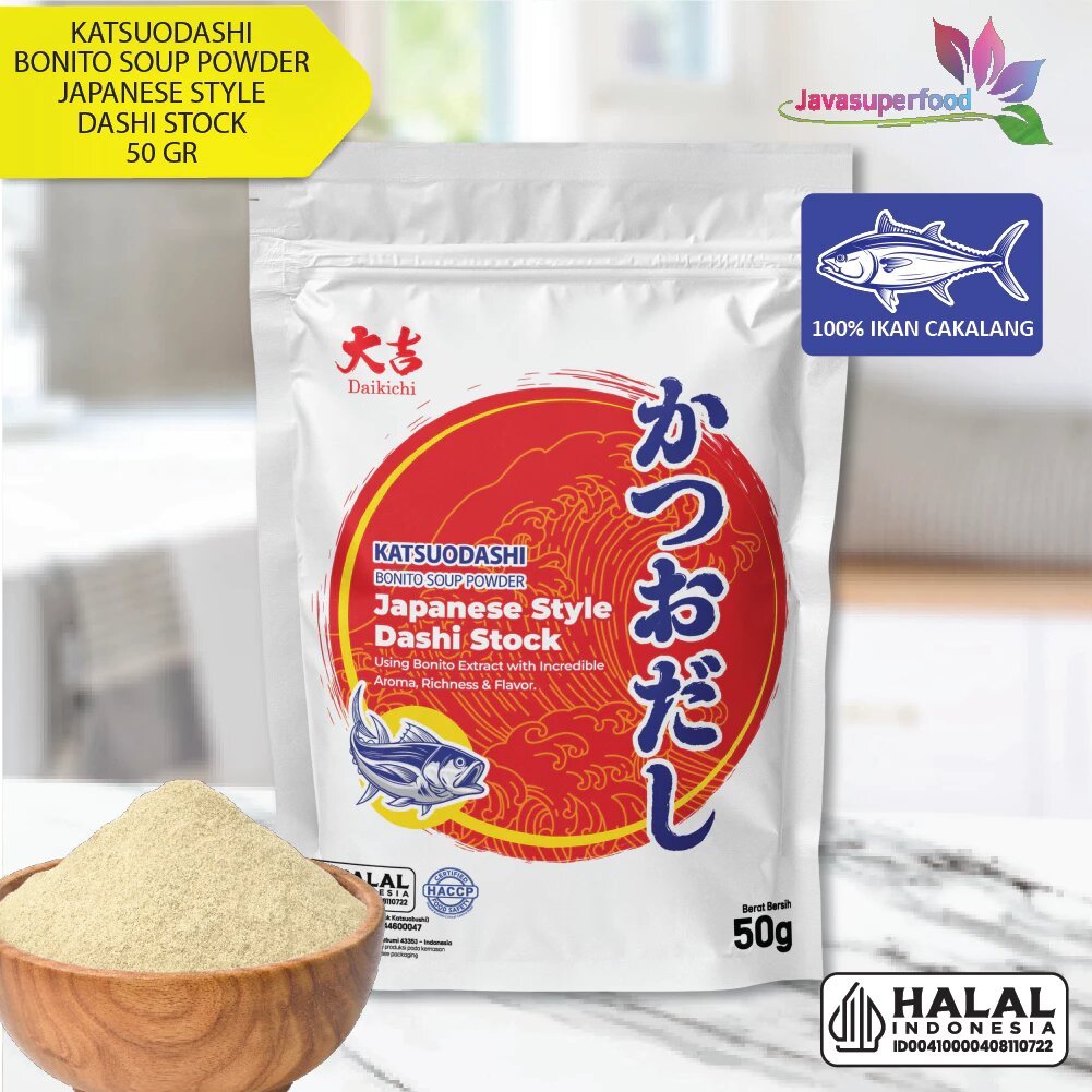 Jual [HALAL] DAIKICHI KATSUODASHI BONITO SOUP POWDER 50GR / BUBUK KALDU ...