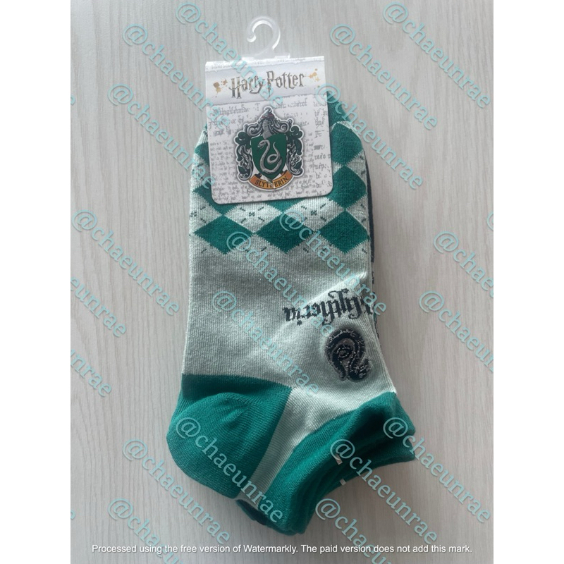 Jual Ready stock Harry Potter x Miniso 3in1 Ankle Socks (Slytherin ...