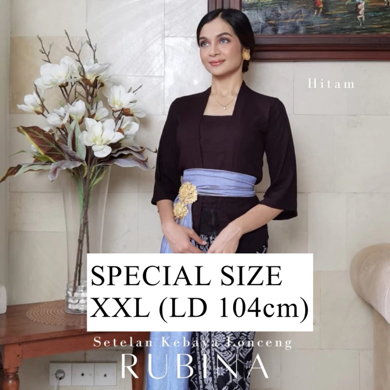 Jual Kebaya Rubina XXL (LD 104cm) | Kebaya Bali Kutubaru | Set Kebaya ...
