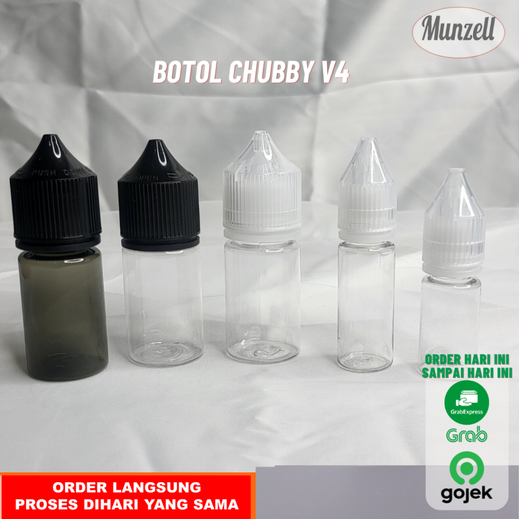 Jual Botol Chubby V4 115,20,30ml Unicorn / Botol Tetes 30ml ...