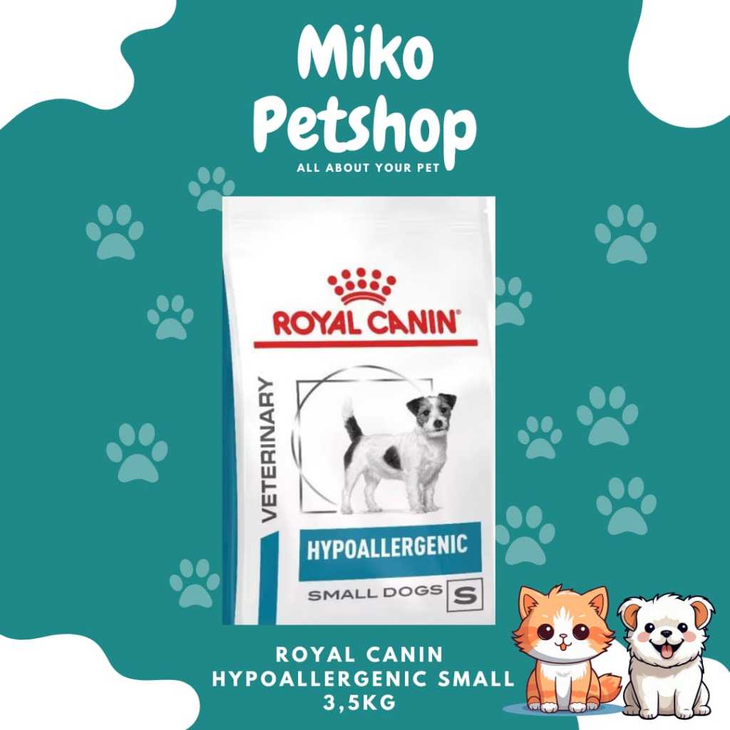 Jual ROYAL CANIN HYPOALERGENIC SMALL 3,5KG | Shopee Indonesia
