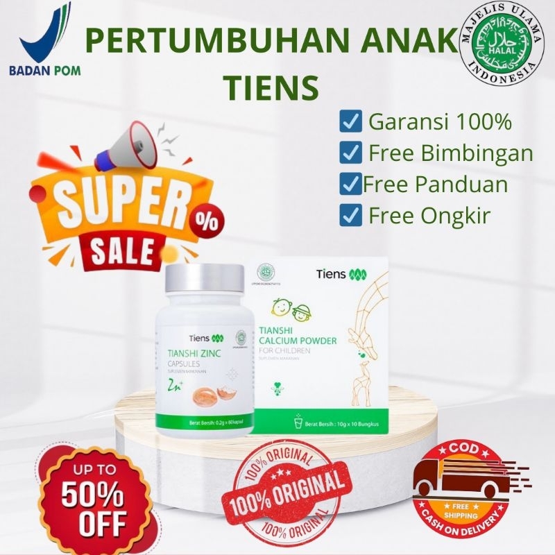 Jual Susu Kalsium Anak Tiens Calsium Children Peninggi Badan Anak ...