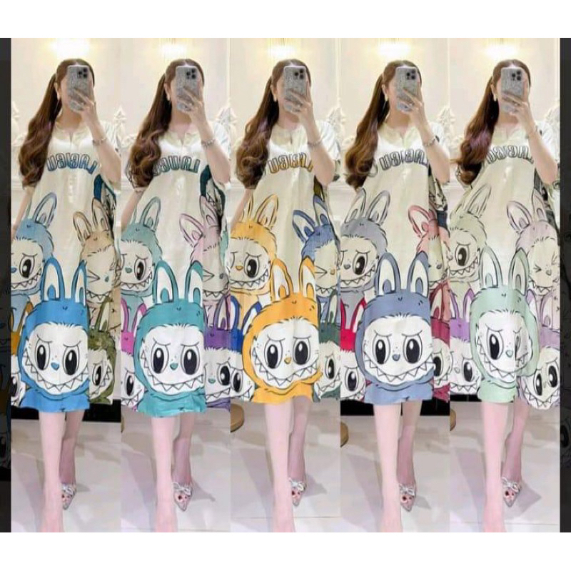 Jual DASTER JUMBO LABUBU LD120 RAYON PREMIUM | Shopee Indonesia