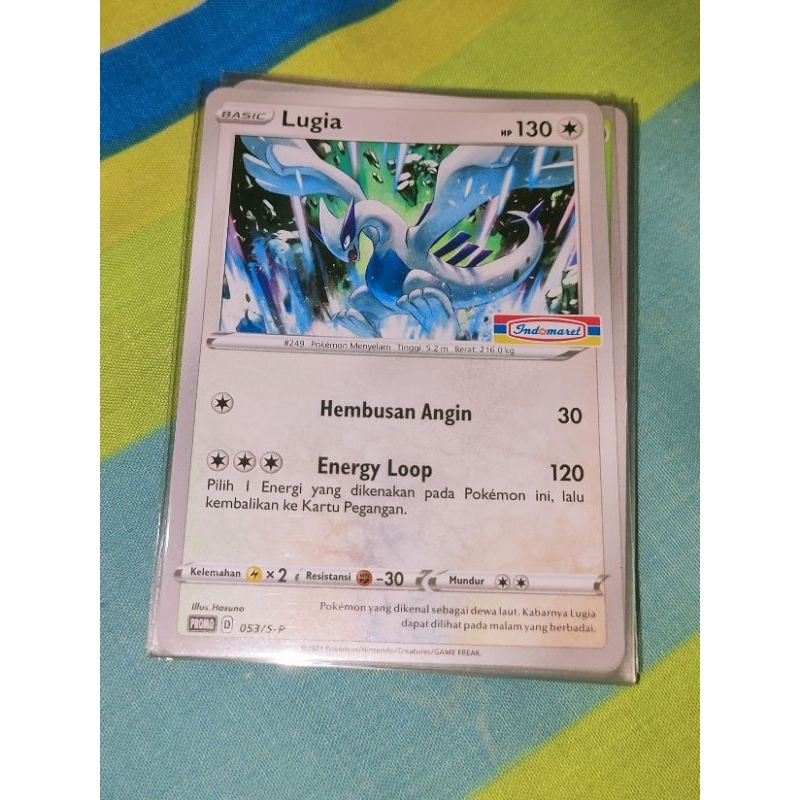 Jual Lugia 053/S-P - Promo Indomaret Pokemon TCG Indonesia | Shopee ...