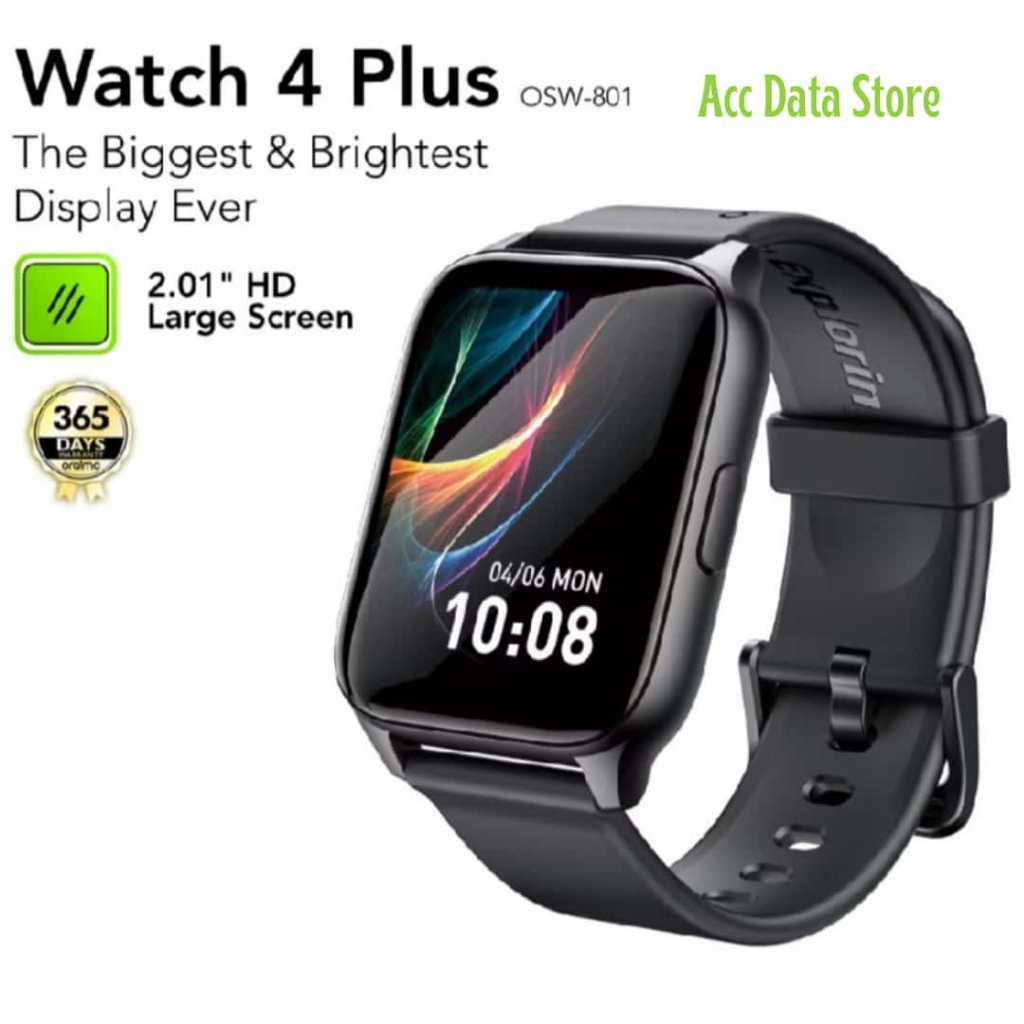 Jual Smart Watch Oraimo Watch 4 Plus Jam Tangan Pintar 2.01'' Layar ...