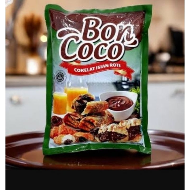 Jual BON COCO COKLAT PASTA SELAI ISIAN ROTI 1KG | Shopee Indonesia