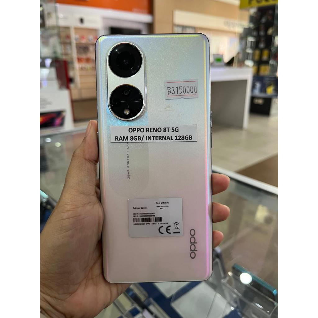 Jual (HANDPHONE SECOND) OPPO RENO 8T 5G (8/128GB) | Shopee Indonesia