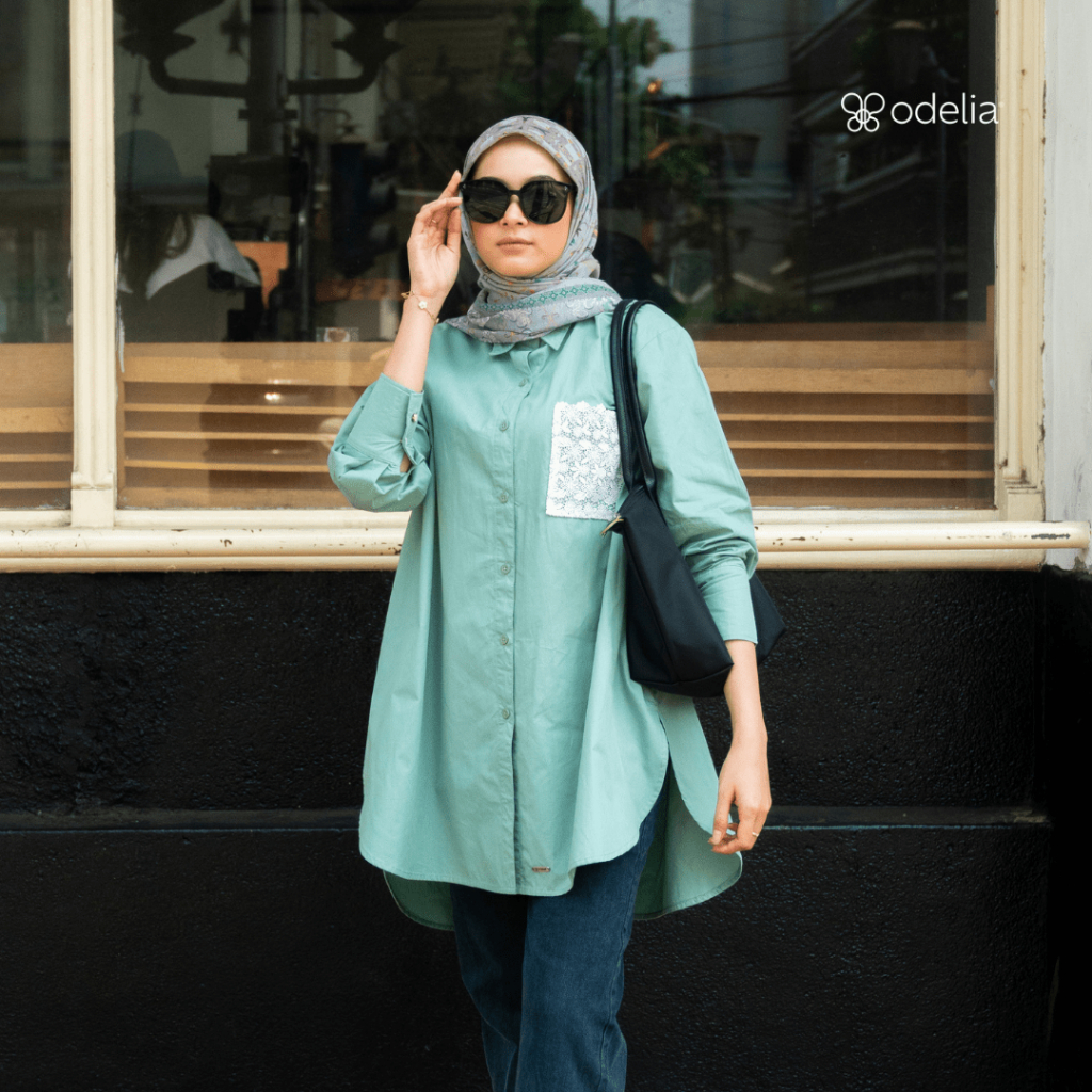 Jual Odelia - Daisy Shirt | Kemeja Kantor | Kemeja Formal | Kemeja Daily | Shopee Indonesia