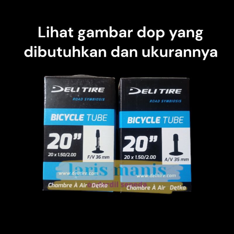 Jual DELITIRE ban dalam sepeda 20 x 1.50/2.00 | Shopee Indonesia