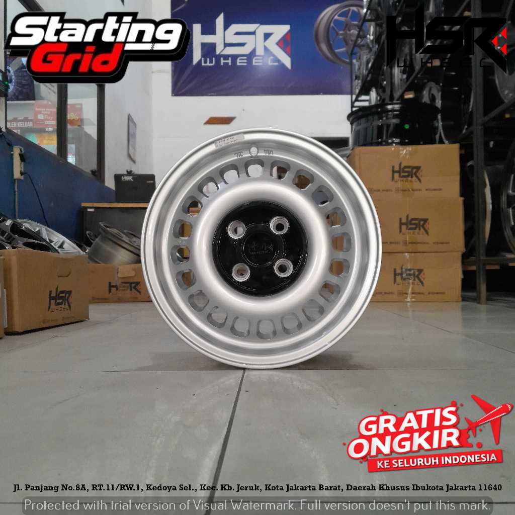 Jual Velg Mobil Racing Hsr R14 Untuk Jazz, Brio, Wuling Air Ev, Avanza, Calya, Xenia, Livina ...