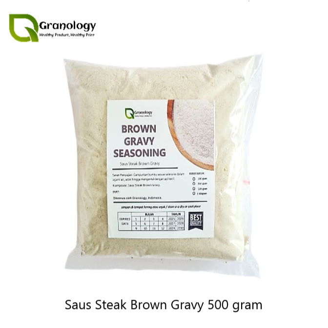 Jual Saus Steak Brown Gravy Instant / Saus Steak Instant (500 gram ...