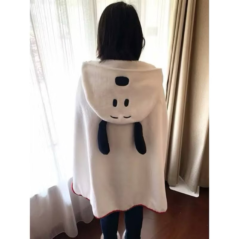 Jual Miniso Hooded Blanket Snoopy Lotso / Selimut dengan Penutup Kepala ...