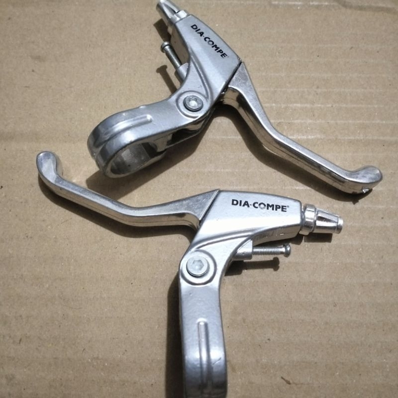 Jual Brake lever sepeda jadul handel rem dia-compe sepasang | Shopee ...