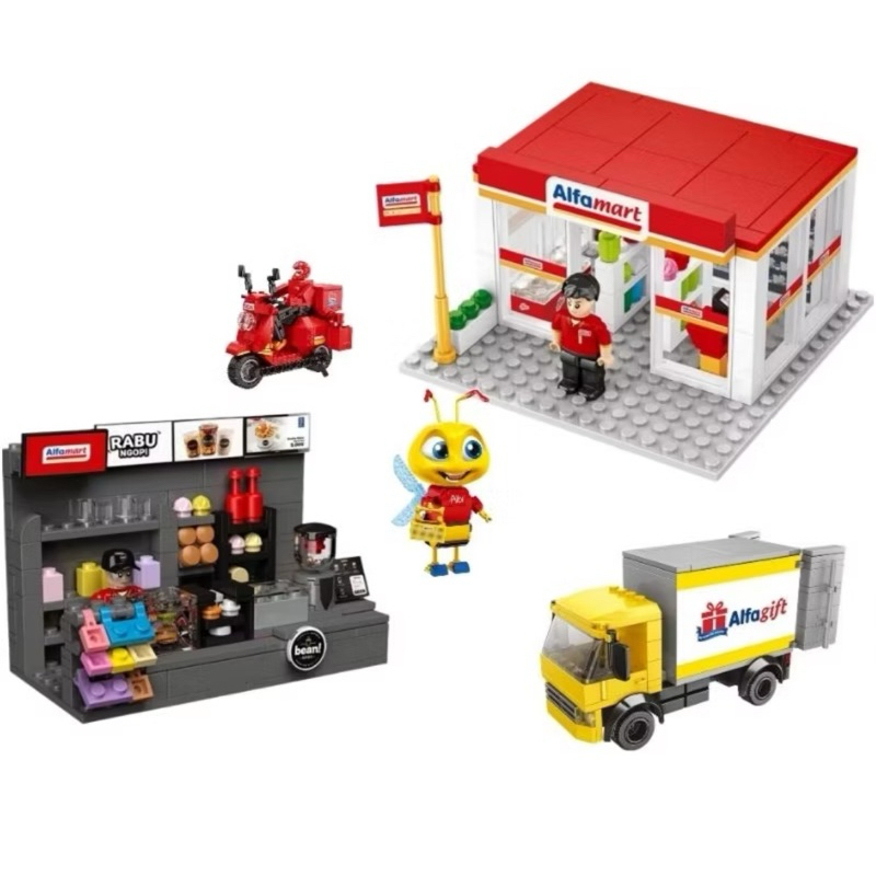 Jual BRICKS ALFA TOYS COLLETION MAINAN LEGO ALFA | Shopee Indonesia