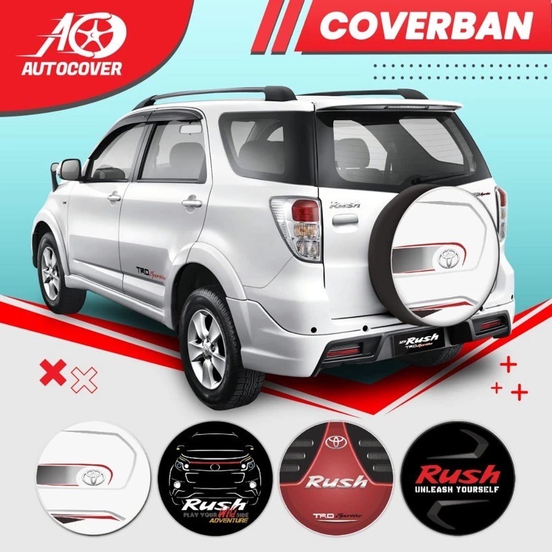 Jual Cover Ban Sarung Ban Serep Mobil TOYOTA RUSH Kulit Sintetis ...
