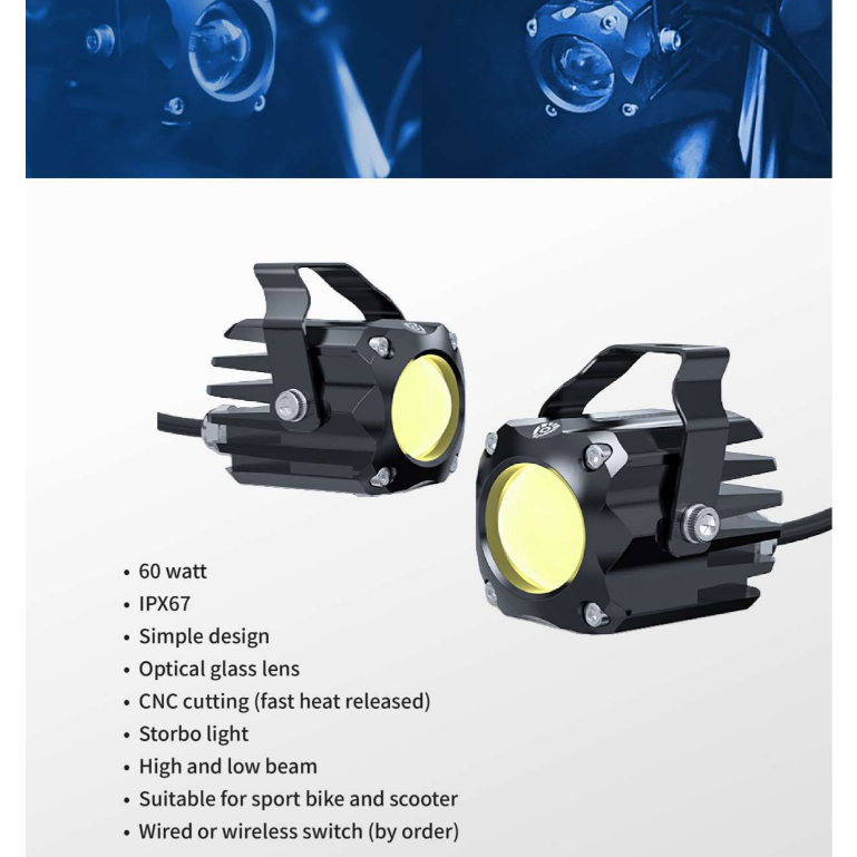 Jual FUTURE EYES F1 Lampu Tembak Motor - Auxiliary Motorcycle Light ...