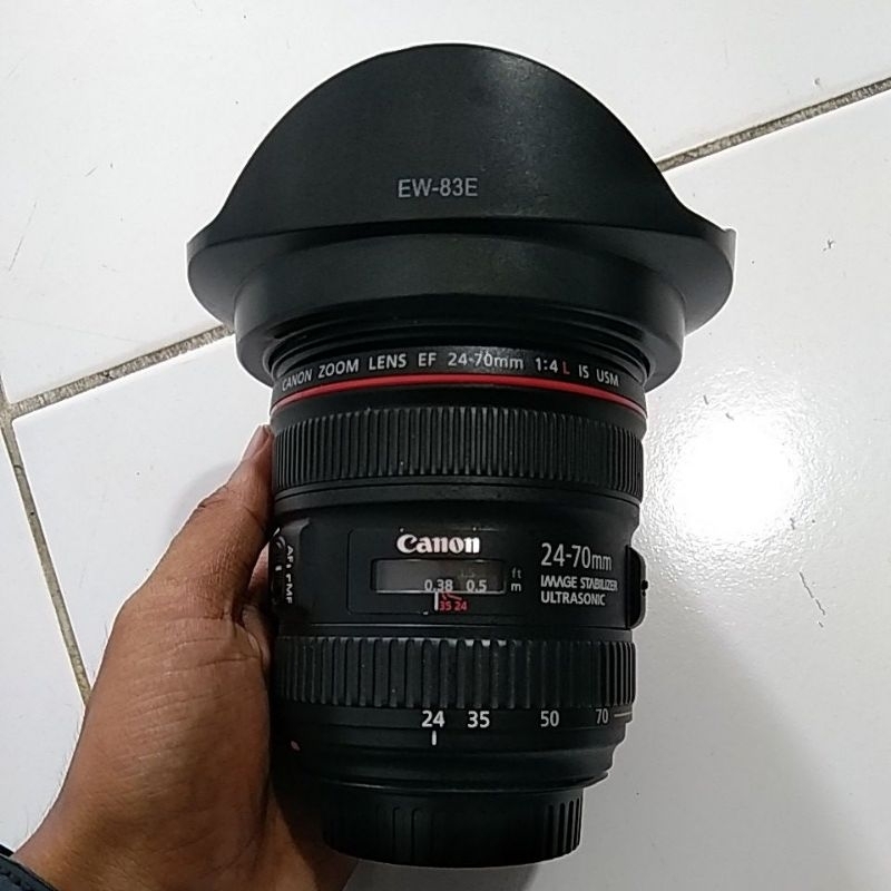 Jual Lensa 24-70 F4 Ring Merah L Series | Shopee Indonesia