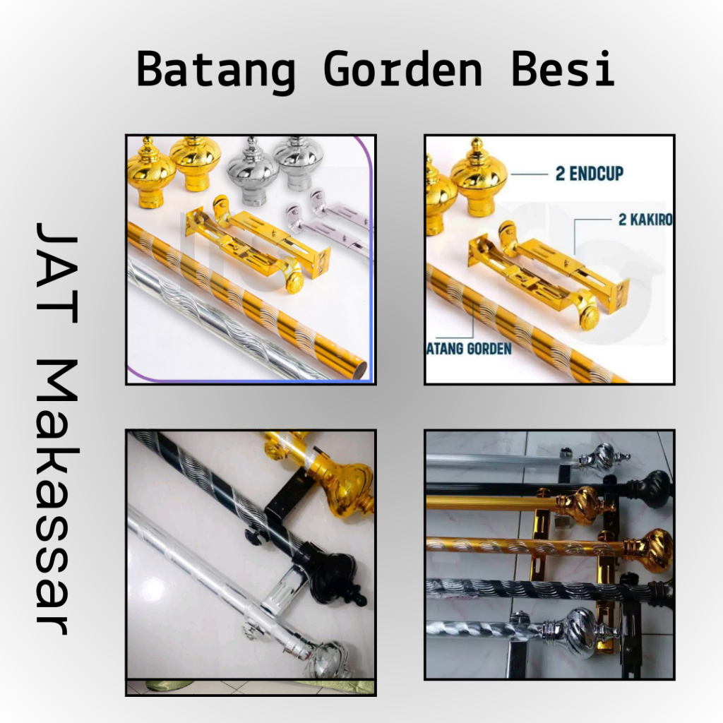 Jual BESI GORDEN / TIANG GORDEN / REL GORDEN / BATANG HORDENG / PIPA ...