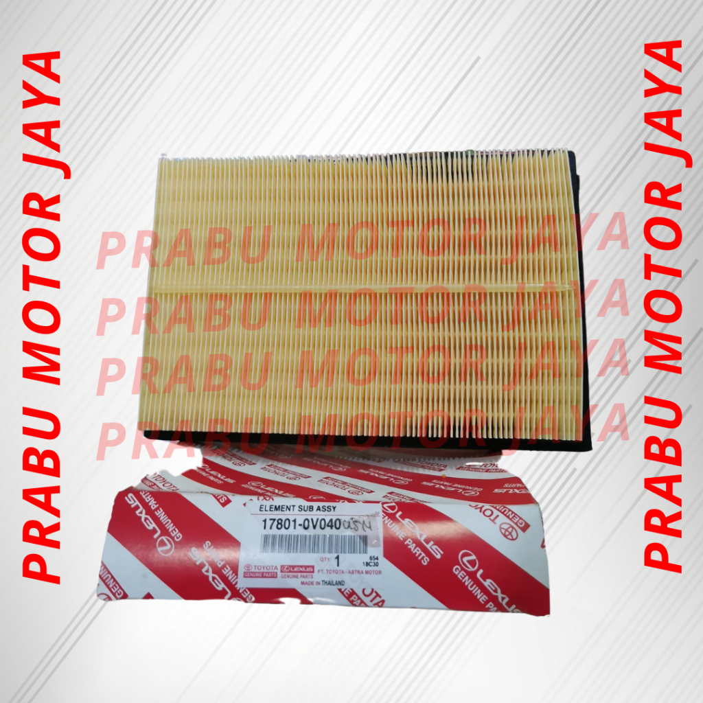 Jual 17801-0V040 AIR FILTER/FILTER UDARA TOYOTA CAMRY HYBRID XV50 ...
