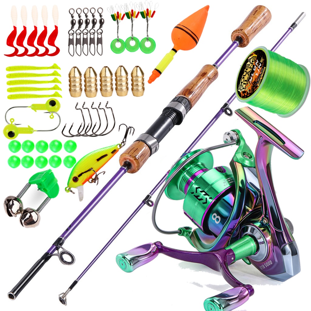 Jual Sougayilang Set Pancing 1.2m/1.65m Joran Pancing 1000-5000 Reel ...