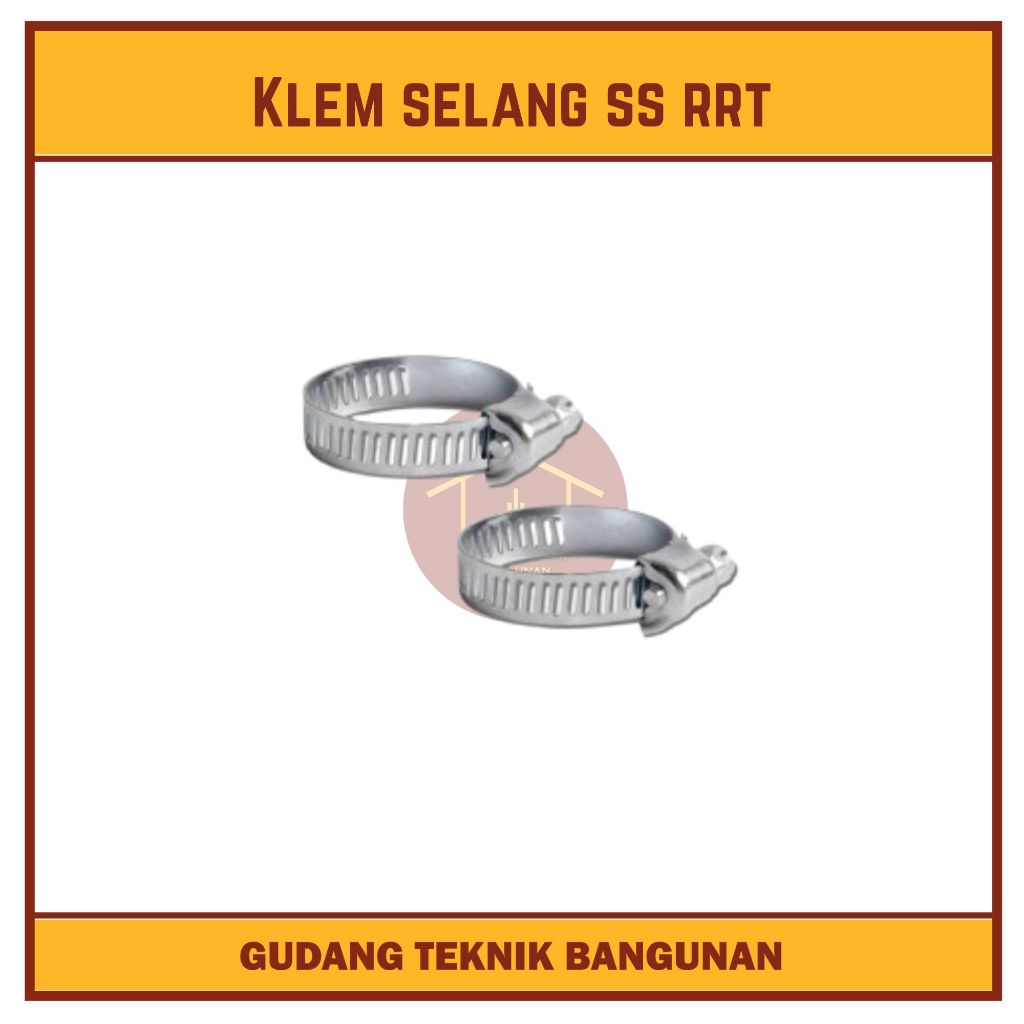 Jual Klem Selang Stainless RRT 5/8" MIN PEMBELIAN 5PCS / Hose Clamp ...