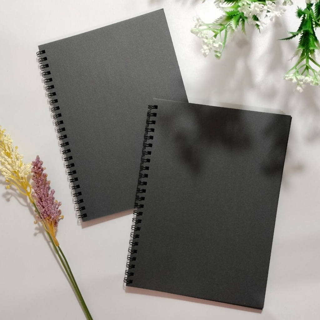 Jual Buku Sketsa Hitam/ Sketchbook Black Paper/ Notebook Hitam ...