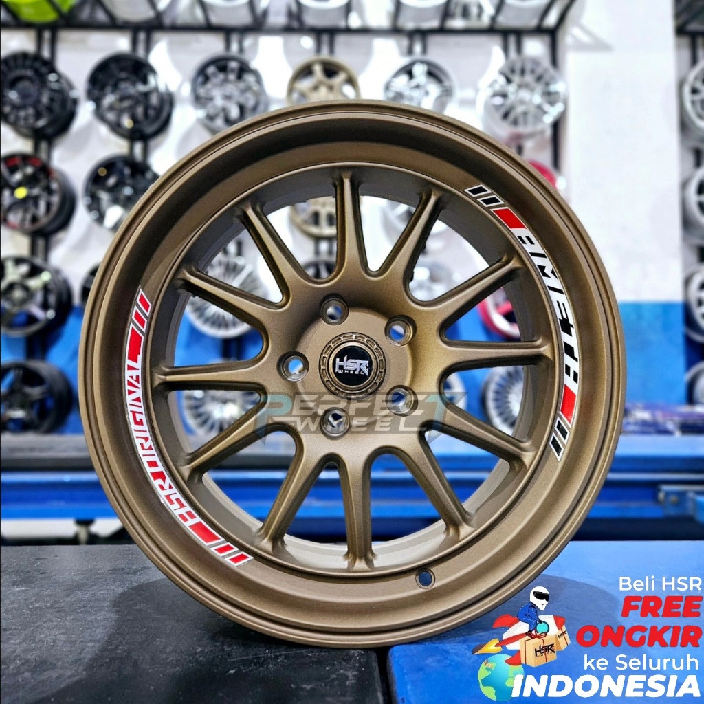 Jual Velg Hsr Ameth R17 Lebar 8,5 Pcd 5X114,3 Velg Modifikasi Mobil ...
