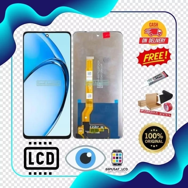 Jual LCD FULLSET OPPO A3X / A3 4G / A60 / A3 PRO 5G / REALL C65 / 12X ...